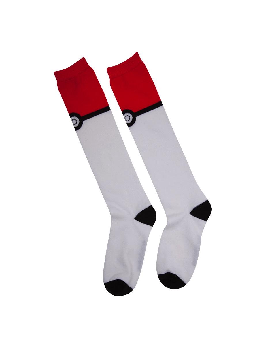 NINTENDO - POKEMON Pokeball Knee High Sock : ShopForGeek.com: Socks ...