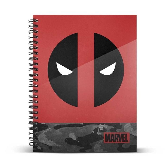 MARVEL - Deadpool Rebel - Notebook A5 : ShopForGeek.com: Cuaderno ...