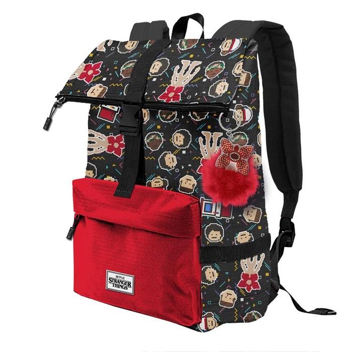 STRANGER THINGS - 8 Bits - Backpack : ShopForGeek.com: Bag ...