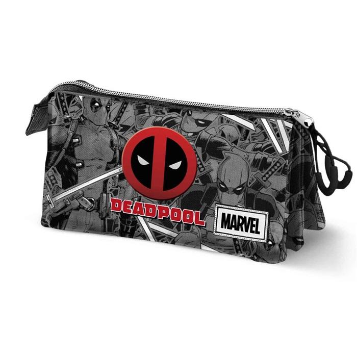 MARVEL - Deadpool - Trousse triple '23x10x5cm' : ShopForGeek.com ...