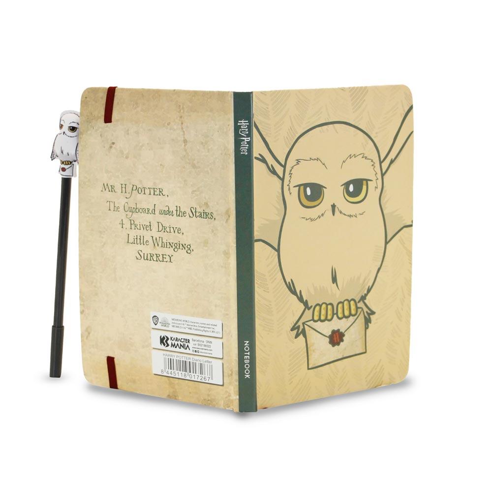 HARRY POTTER - Hedwig - Gif Box - Notebook A5+ Stylo : ShopForGeek.com ...