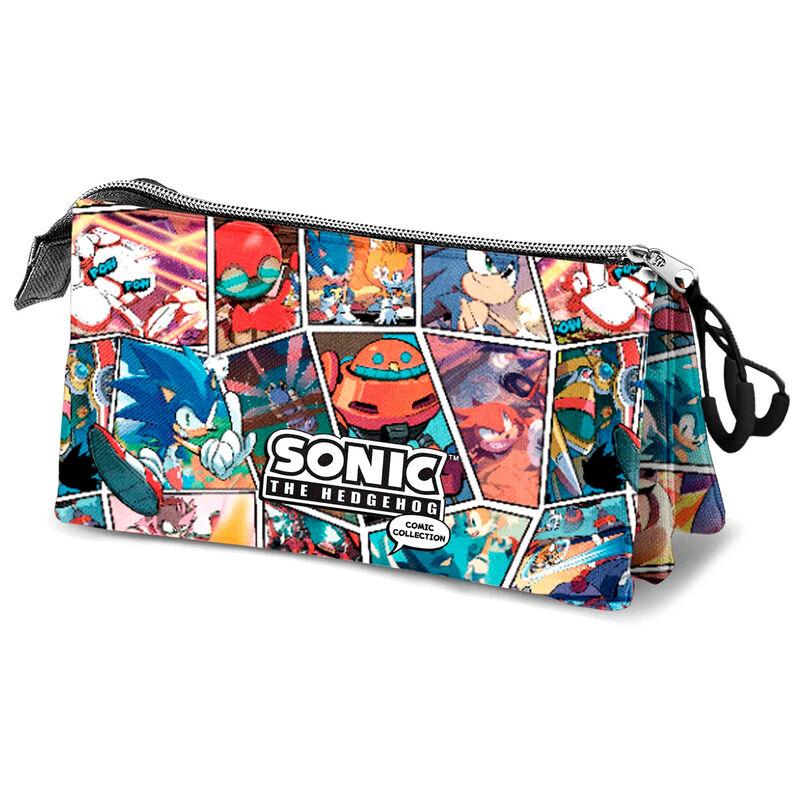 SONIC - Comic Collection - Pencil Case '23x11x10cm' : ShopForGeek.com ...