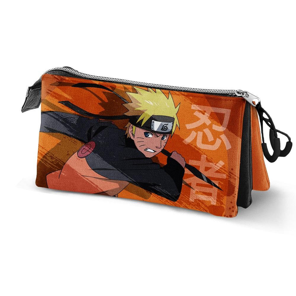 NARUTO - Ninja - Triple Pencil Case '23x11x10cm' : ShopForGeek.com ...