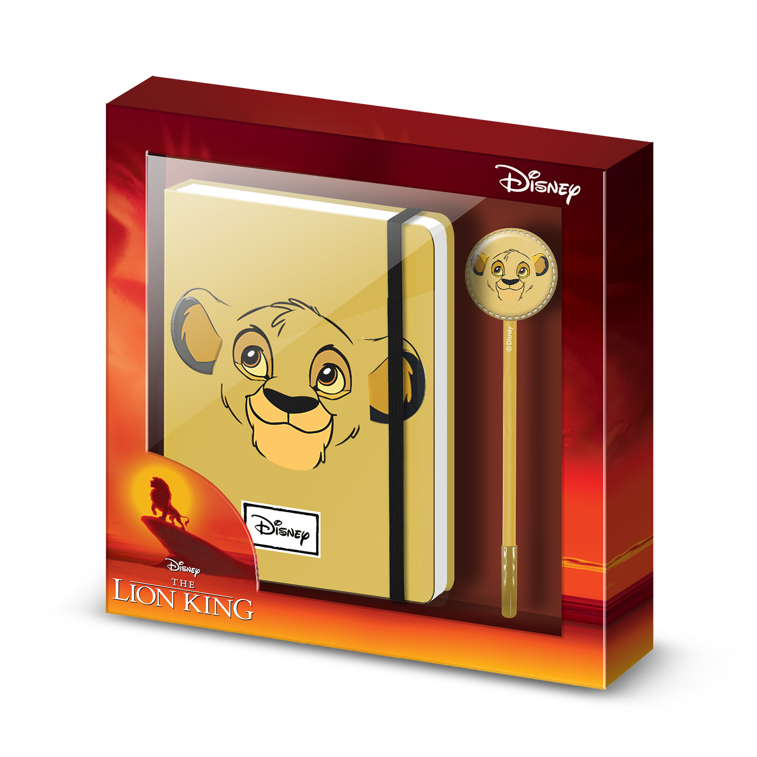 DISNEY - Lion King - Heady - Gift Box - A5 Notebook + Pen : ShopForGeek ...