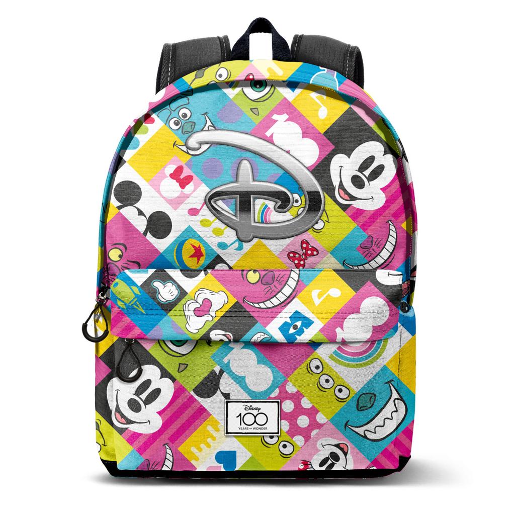 DISNEY 100 Ans - Collage - Sac à Dos '30x18x41cm' : ShopForGeek.com ...