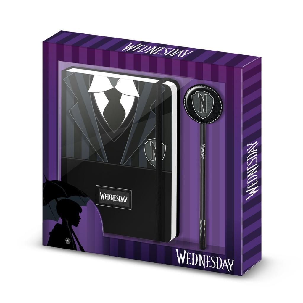 WEDNESDAY - Uniform - Gift Box - A5 Notebook + Pen : ShopForGeek.com ...
