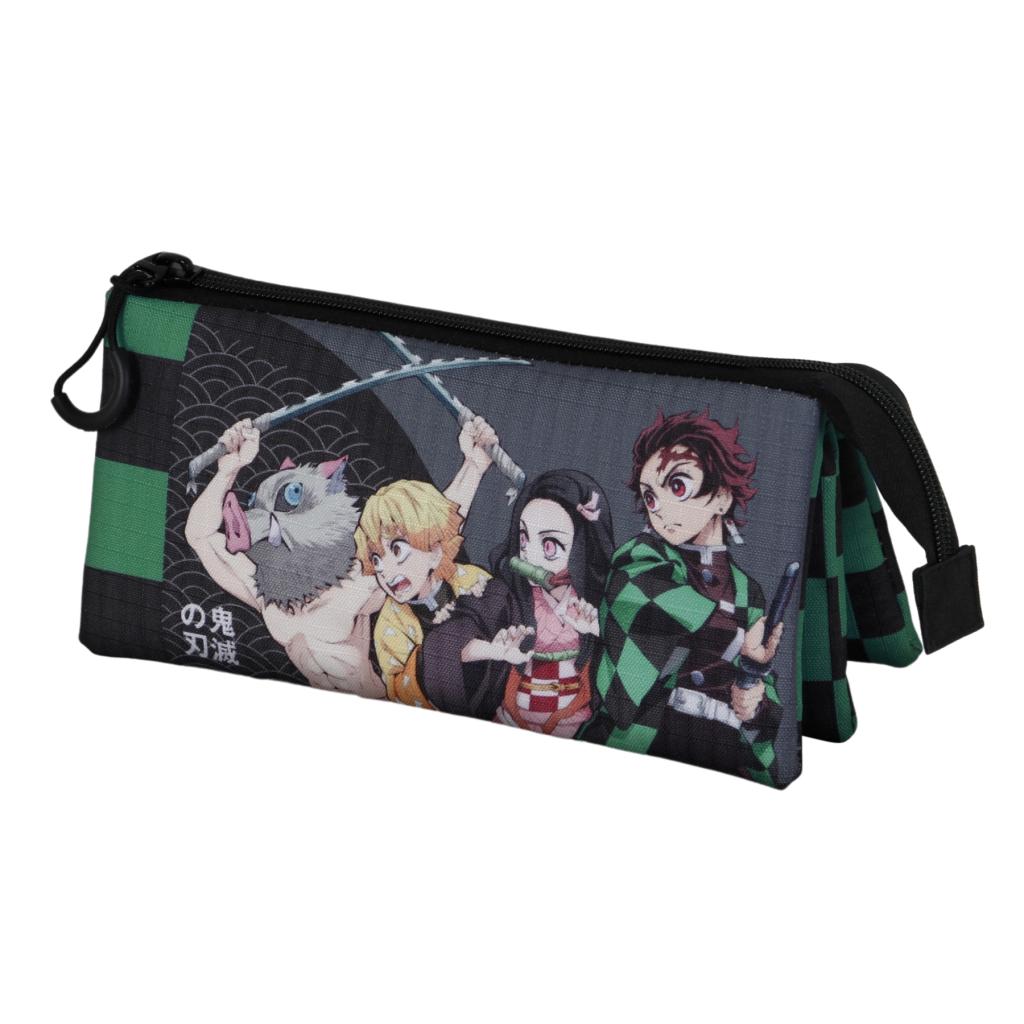 DEMON SLAYER - Akushon - Triple Pencil Case : ShopForGeek.com: Pencil ...