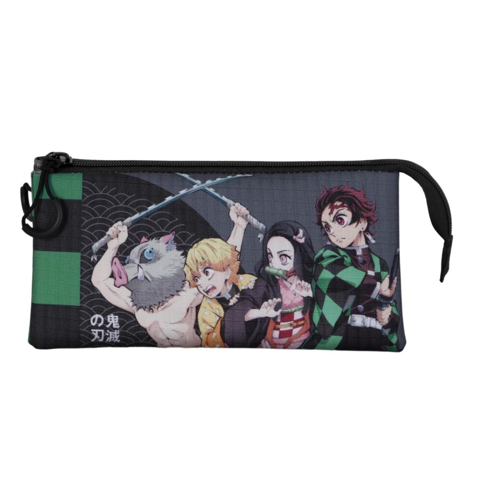 DEMON SLAYER - Akushon - Triple Pencil Case : ShopForGeek.com: Pencil ...