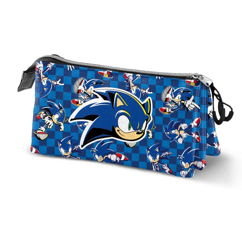 SONIC - Action - Triple Pencil Case : ShopForGeek.com: Estuche ...