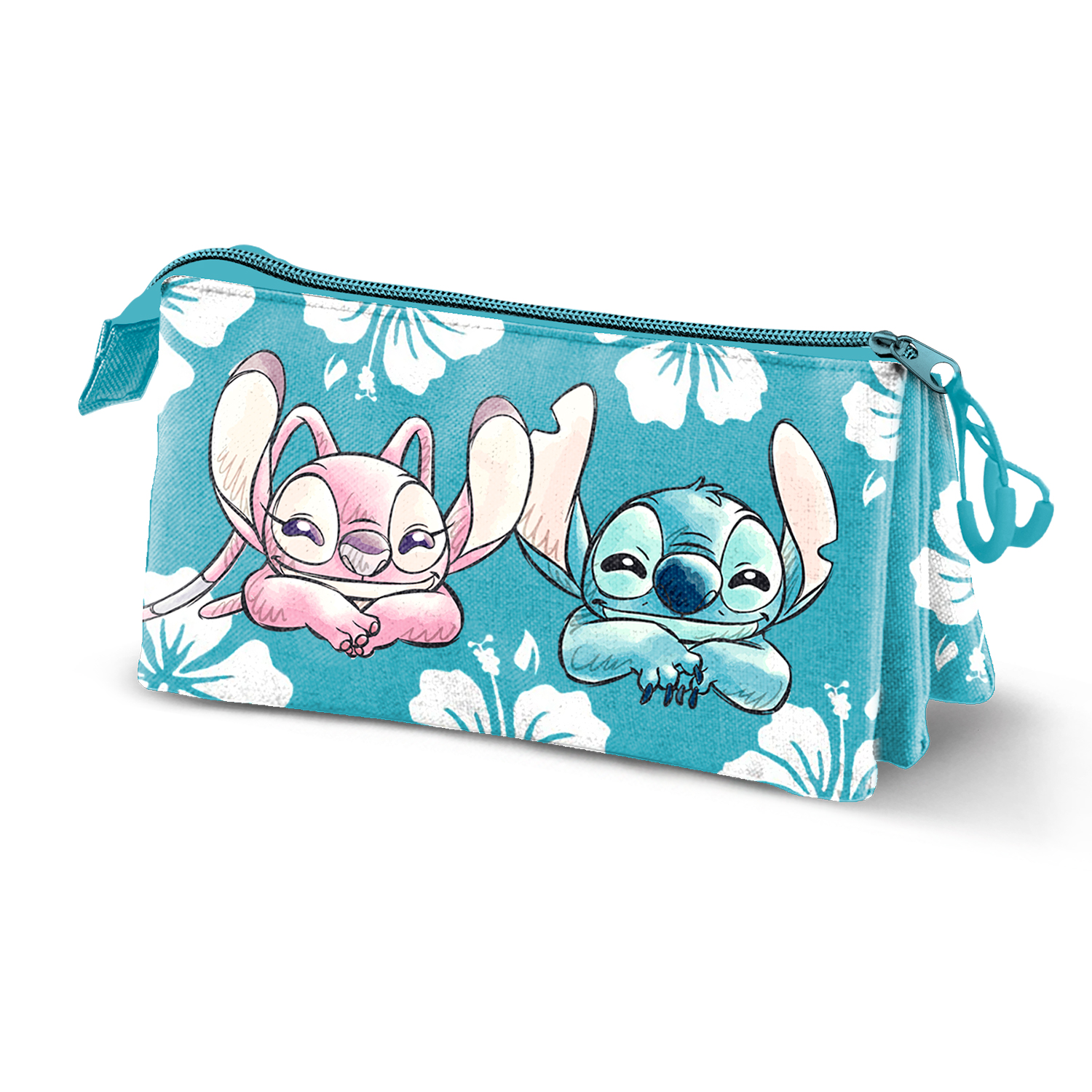 BEMS | STITCH & ANGEL - Tropic - Triple Pencil Case