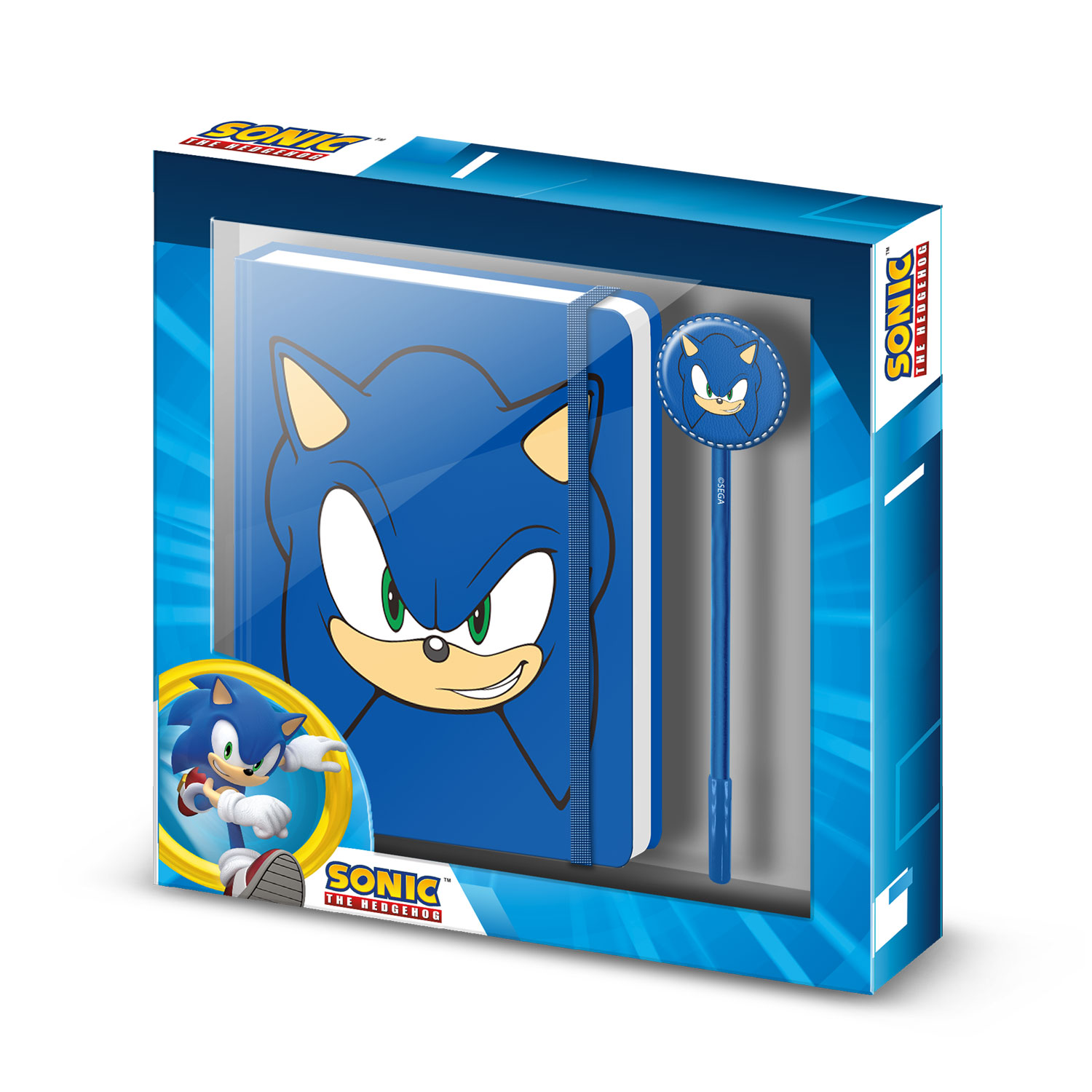 SONIC - Heady - Gift Box - Notebook A5 + Stylo : ShopForGeek.com ...