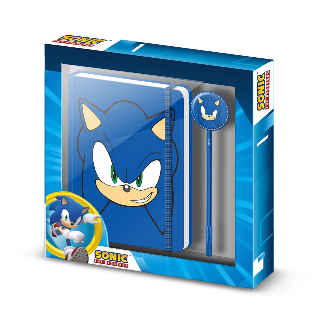 SONIC - Heady - Gift Box - Notebook A5 + Stylo : ShopForGeek.com ...