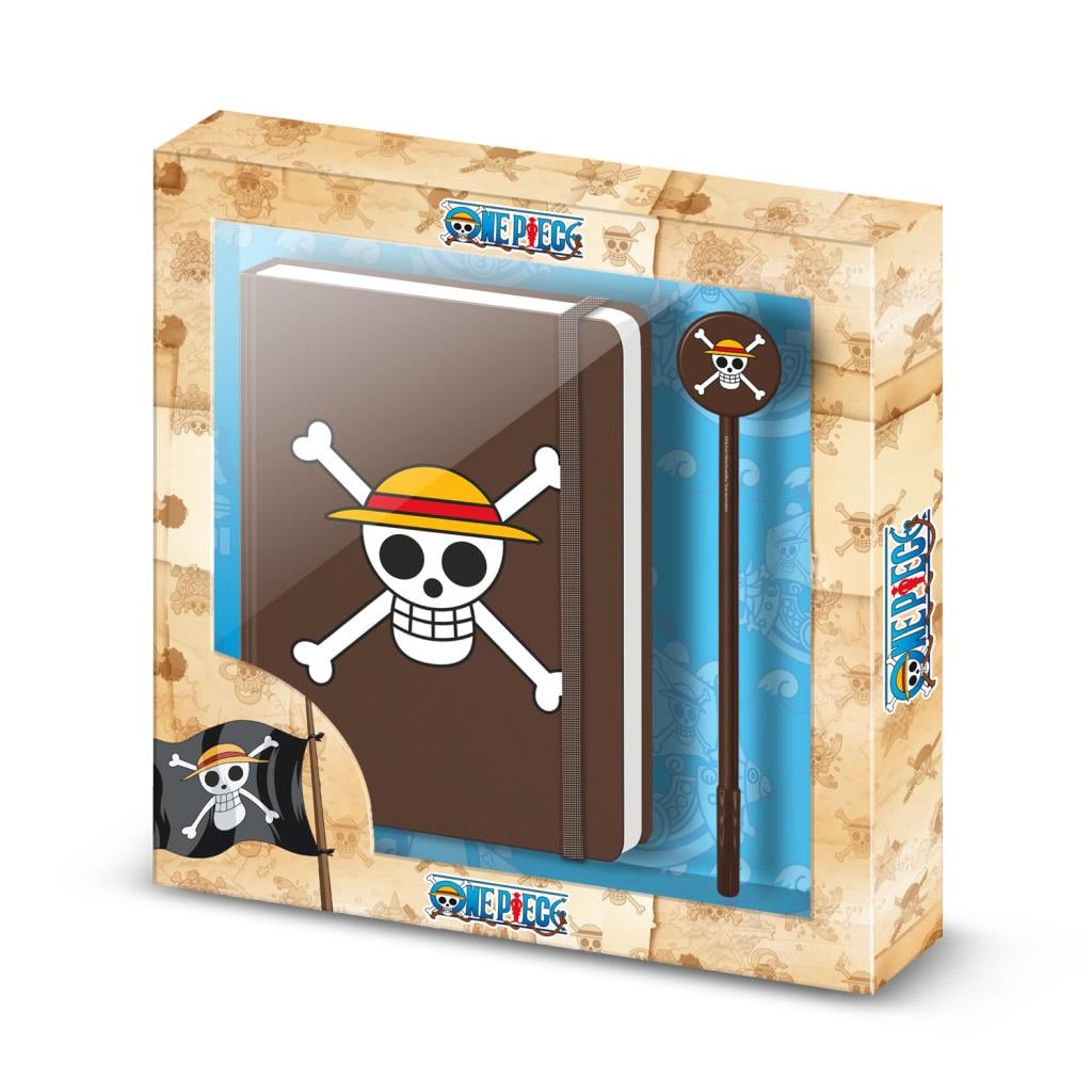 ONE PIECE - Gift Box - A5 Notebook + Pen : ShopForGeek.com: Stationery ...