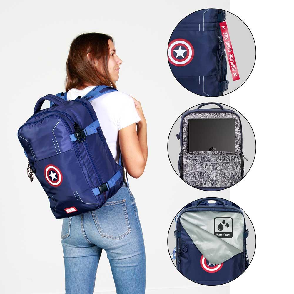 CAPTAIN AMERICA - Cabin Travel Bag Mercury '40x25x20cm' : ShopForGeek ...
