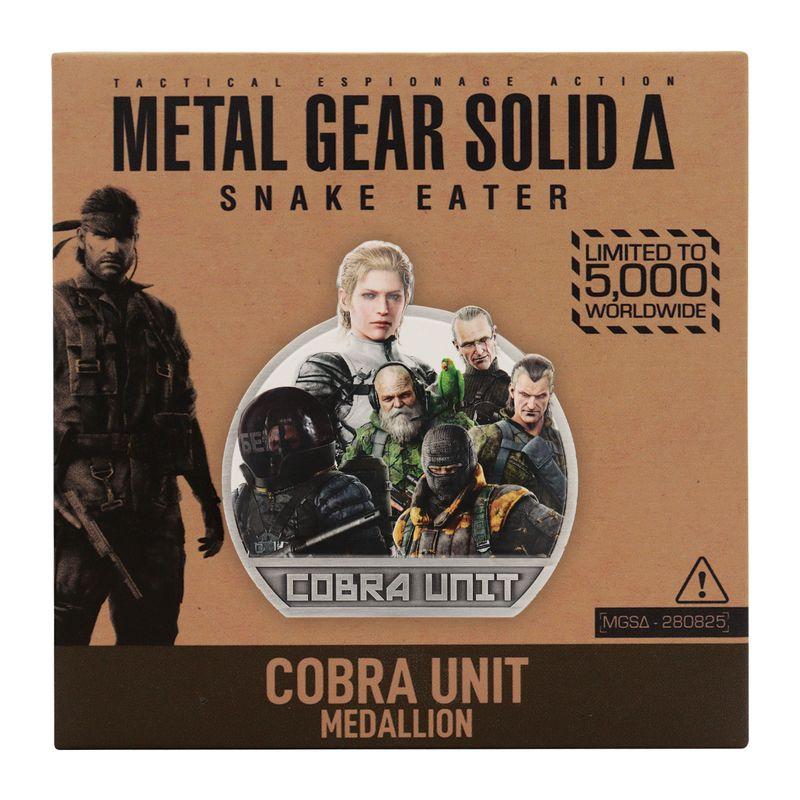METAL GEAR SOLID DELTA - Cobra Unit - Médaillon Edition Limitée ...