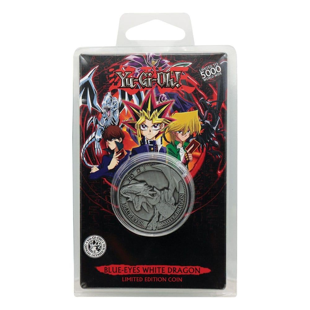 YU-GI-OH - Blue Eyes White Dragon - Limited Edition Coin : ShopForGeek ...