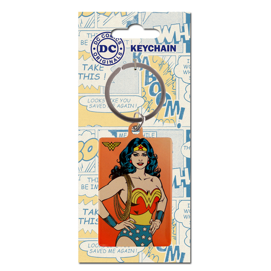 DC COMICS ORIGINALS - Metal Keychain - Wonder Woman : ShopForGeek.com ...