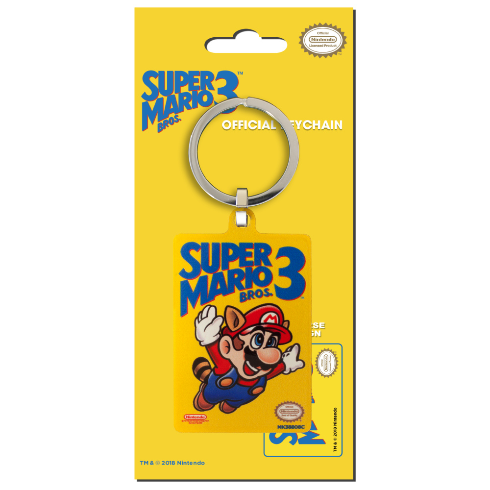 NINTENDO - Metal Keychain - Super Mario Bros 3 : ShopForGeek.com ...