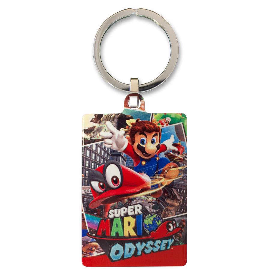 NINTENDO - Metal Keychain - Super Mario Bros Odyssey : ShopForGeek.com ...