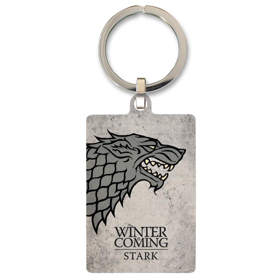 GAME OF THRONES - Metal Keychain - Jon Snow : ShopForGeek.com: Keyring ...