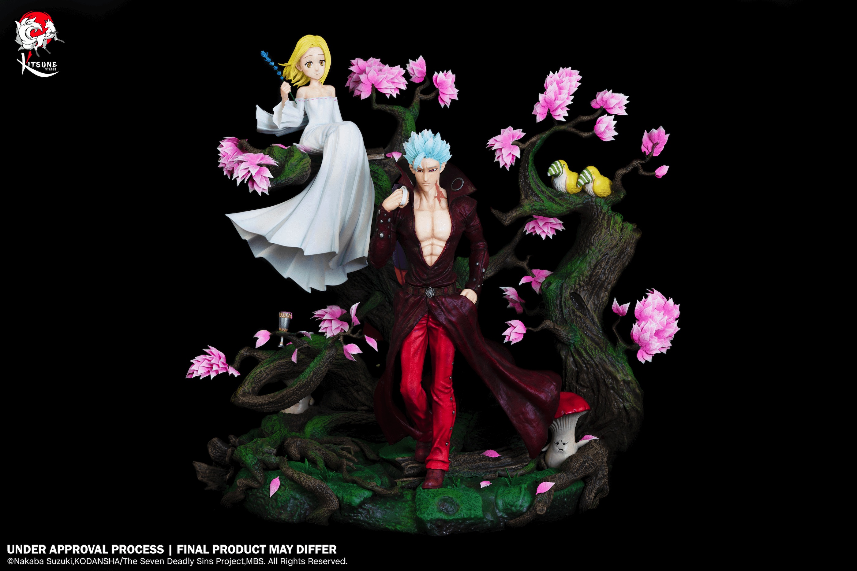 SEVEN DEADLY SINS - Ban and Elaine - 48cm LE 400Ex : ShopForGeek.com ...