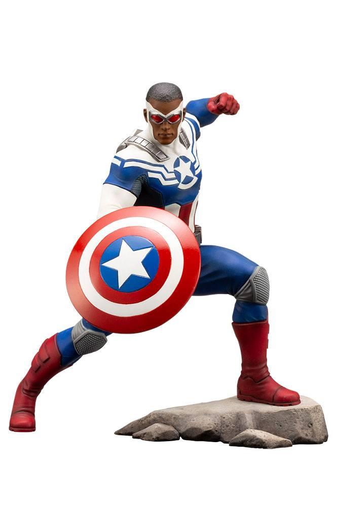 MARVEL - Comics - PVC ARTFX 1/10 - Statue Captain America - 19cm ...