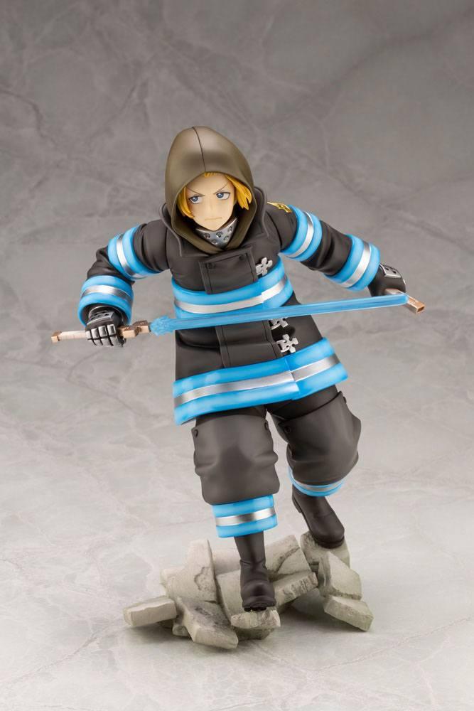 FIRE FORCE - Arthur Boyle Bonus Edition - Statue PVC ARTFXJ 20cm ...