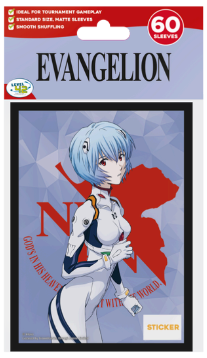 EVANGELION - Rei - Card Sleeve Normal Size (66x91mm) : ShopForGeek.com ...
