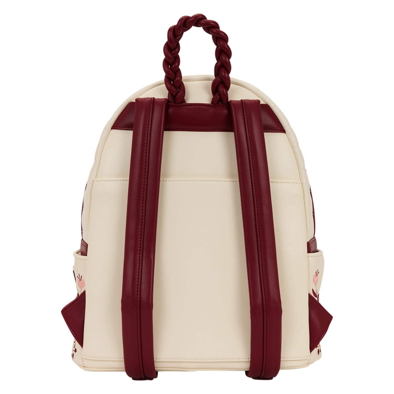 BEMS | CREAM & RED - Floral - Mini Backpack LoungeFly