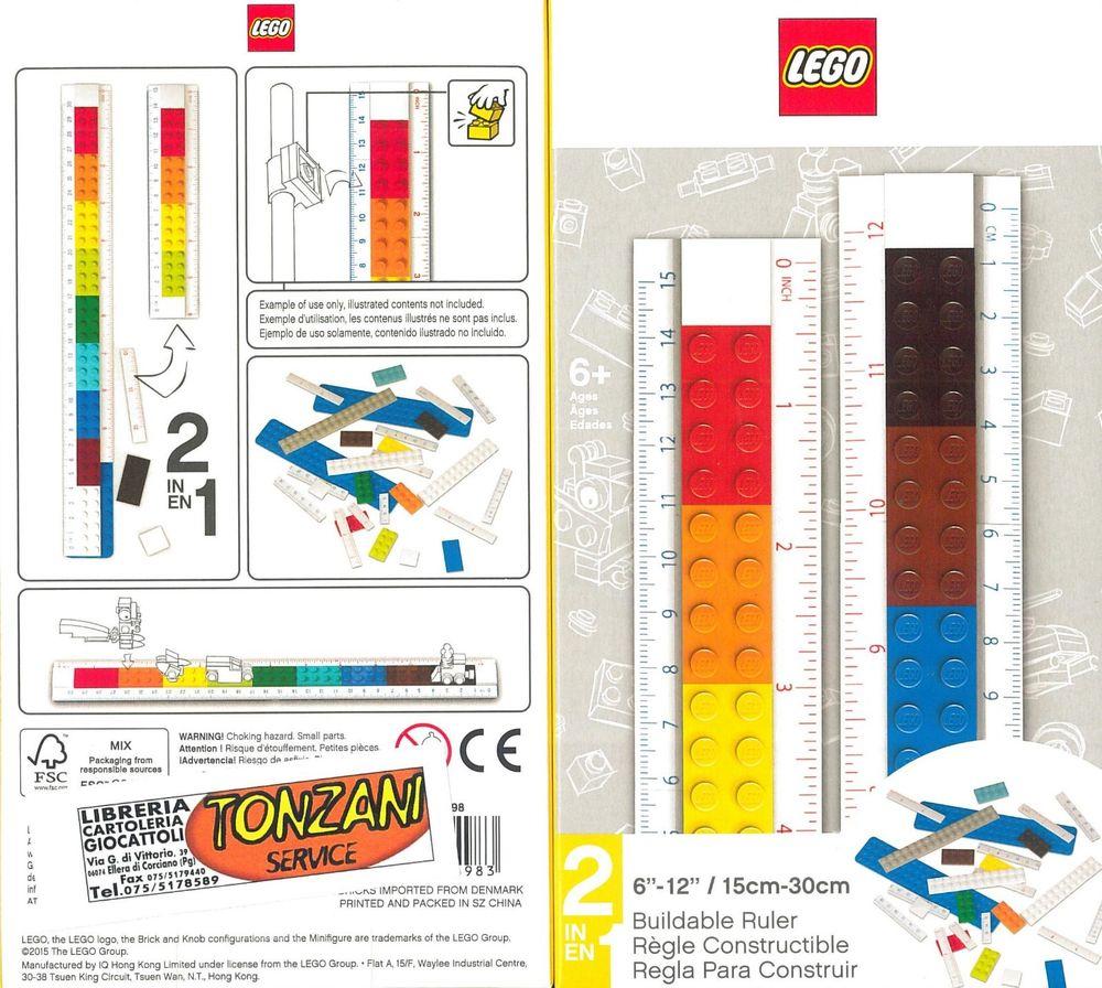 LEGO - Buildable Ruler : ShopForGeek.com: School supplies LEGO