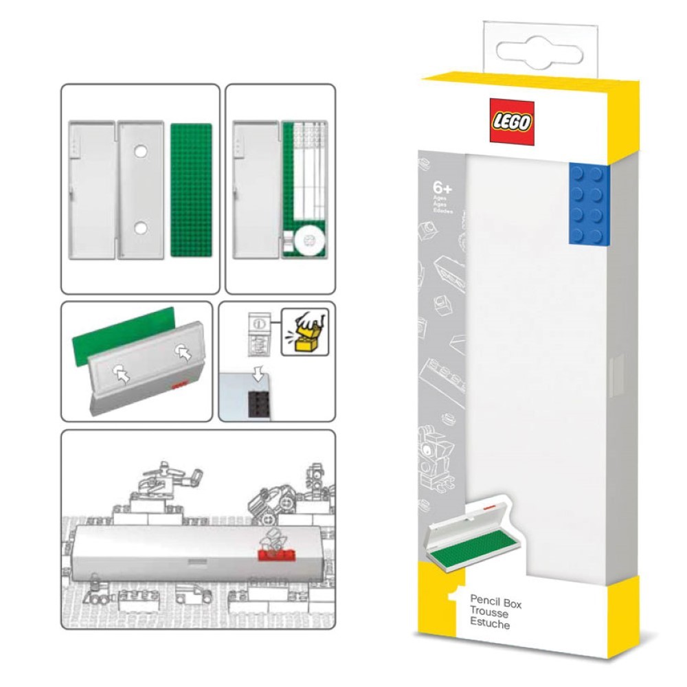 LEGO - Pencil Box 'Blue' : ShopForGeek.com: School supplies LEGO