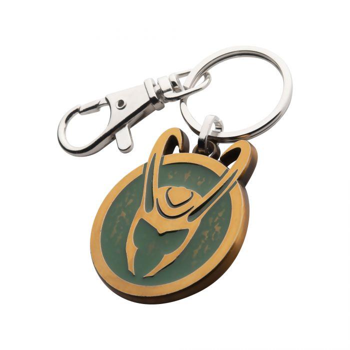 LOKI - Helmet - Metal Keychain : ShopForGeek.com: Keyring S1 Studio Marvel