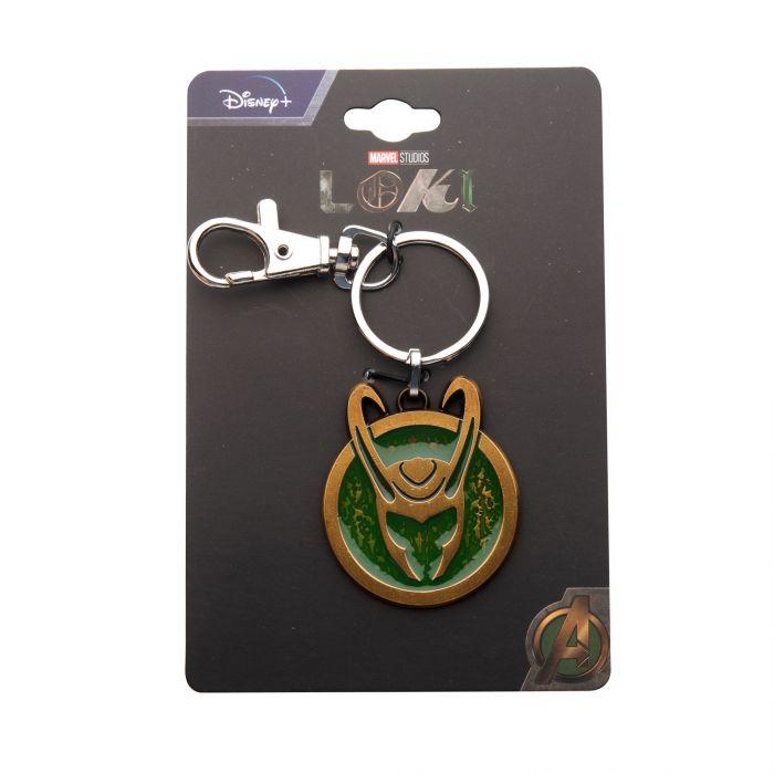 LOKI - Helmet - Metal Keychain : ShopForGeek.com: Keyring S1 Studio Marvel