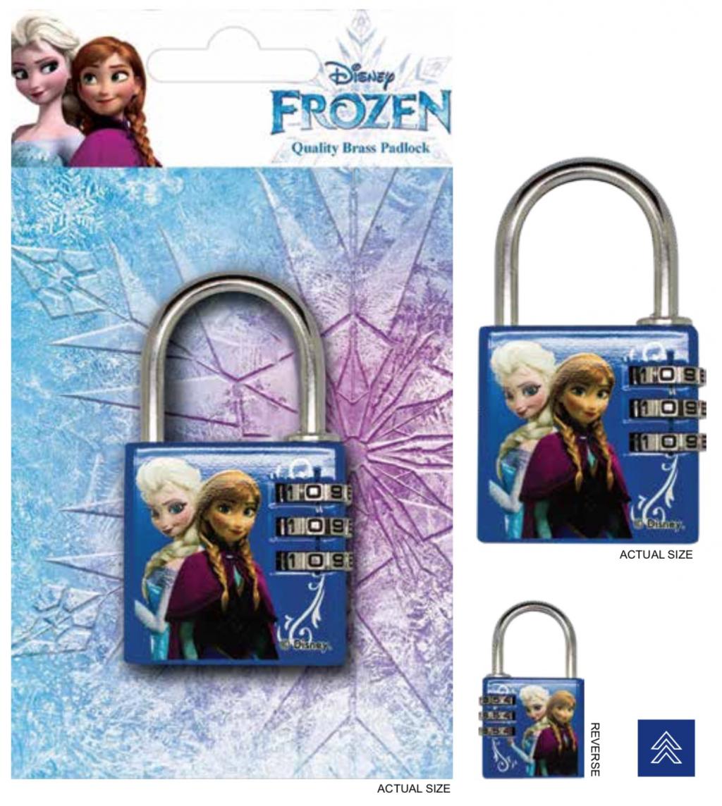 DISNEY - Brass Padlock - Frozen : ShopForGeek.com: Candado DISNEY