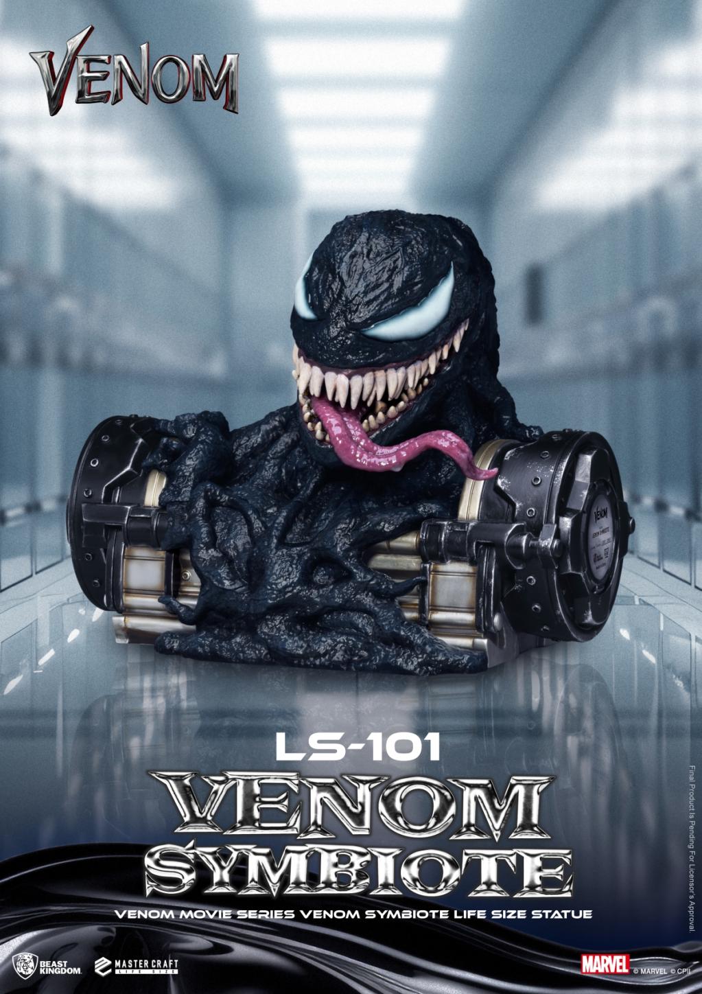 VENOM - Venom Symbiote - Statue Life Size 24cm : ShopForGeek.com ...