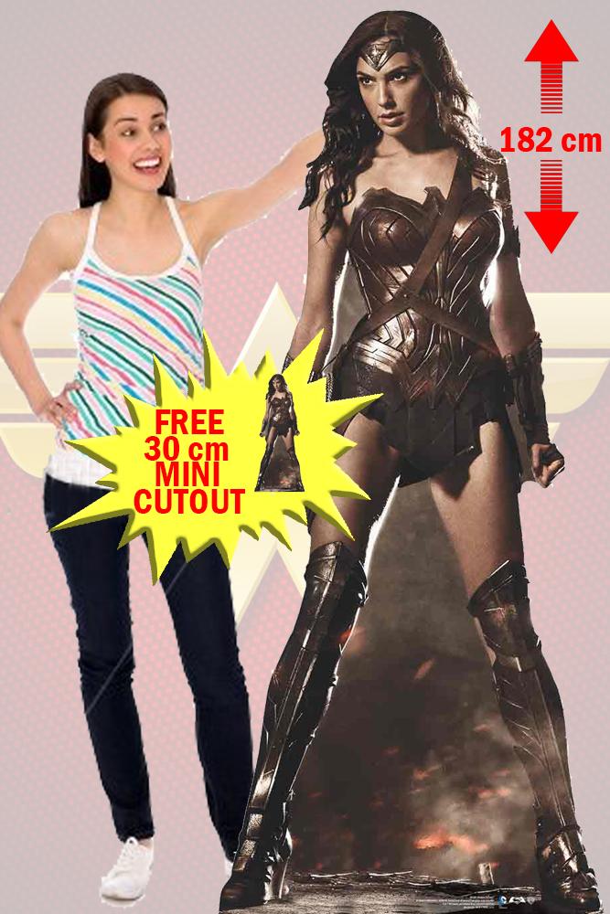 WONDER WOMAN - Lifesize Cutout - Wonder Woman - 182cm : ShopForGeek.com ...