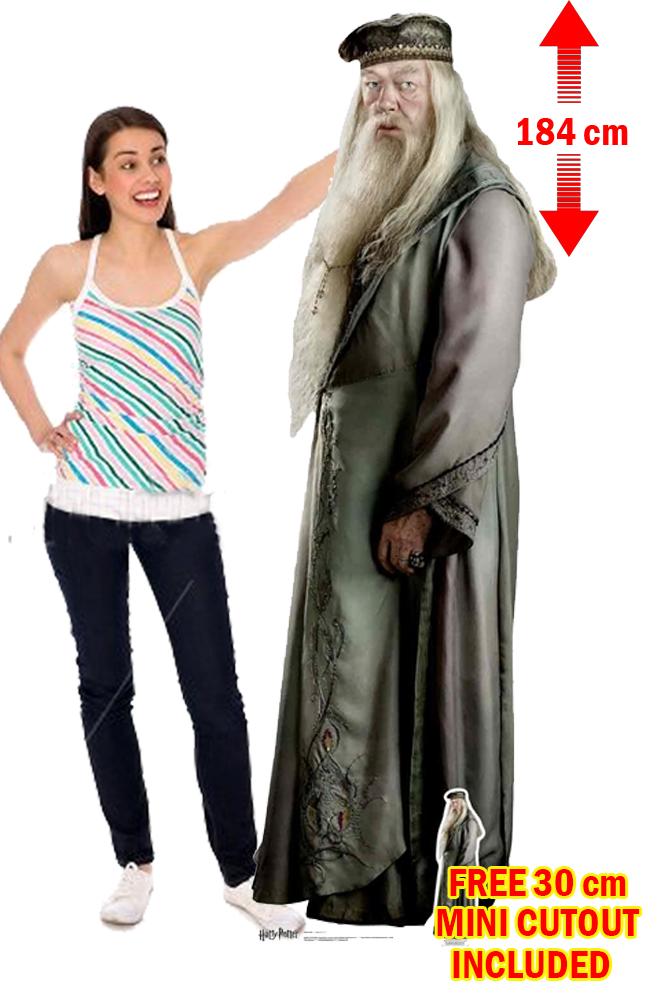 HARRY POTTER - Lifesize Cutout - Albus Dumbledore - 184cm : ShopForGeek ...
