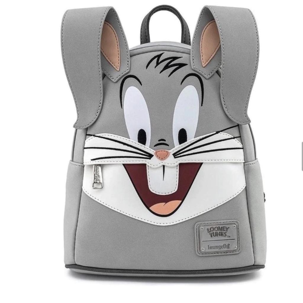 LOONEY TUNES - Bugs Bunny - Sac à dos LoungeFly '23x27x10 ...
