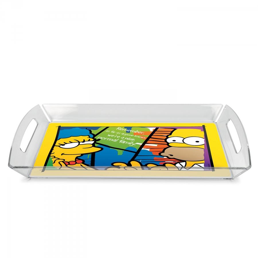 THE SIMPSONS - Plateau de Service avec set de Table '37x25 cm ...