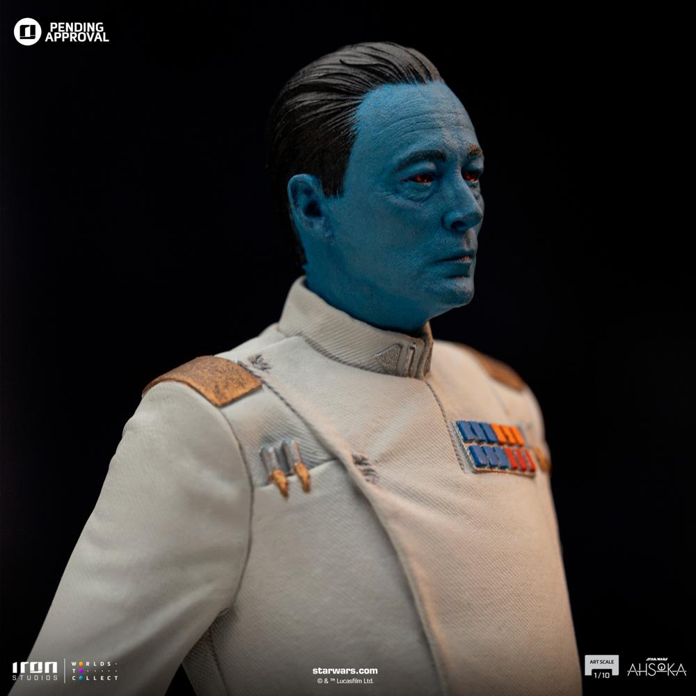 AHSOKA - Grand Admiral Thrawn - Statue Art Scale 1/10 24.5cm ...