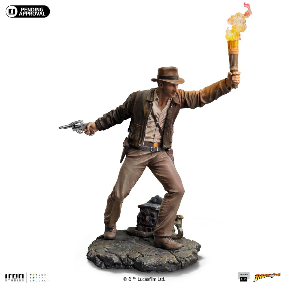 INDIANA JONES - Indiana Jones - Statue Art Scale 1/10 25.6cm ...