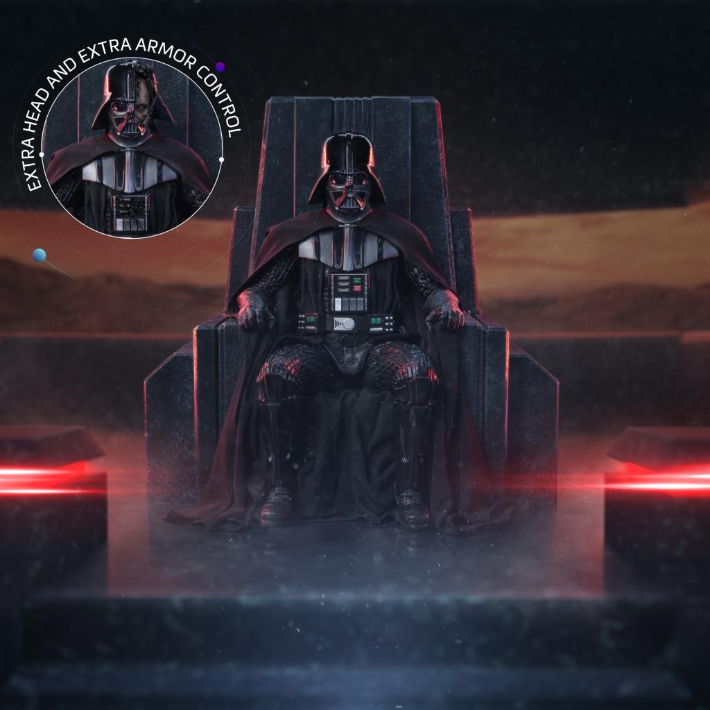 STAR WARS - Darth Vader on Throne - Statue Art Scale 1/10 17.85cm ...
