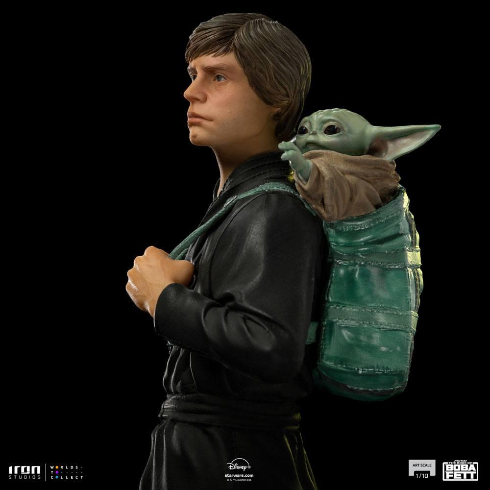 BOOK OF BOBA FETT - Luke & Grogu - Figure 1/10 Art Scale 20cm ...