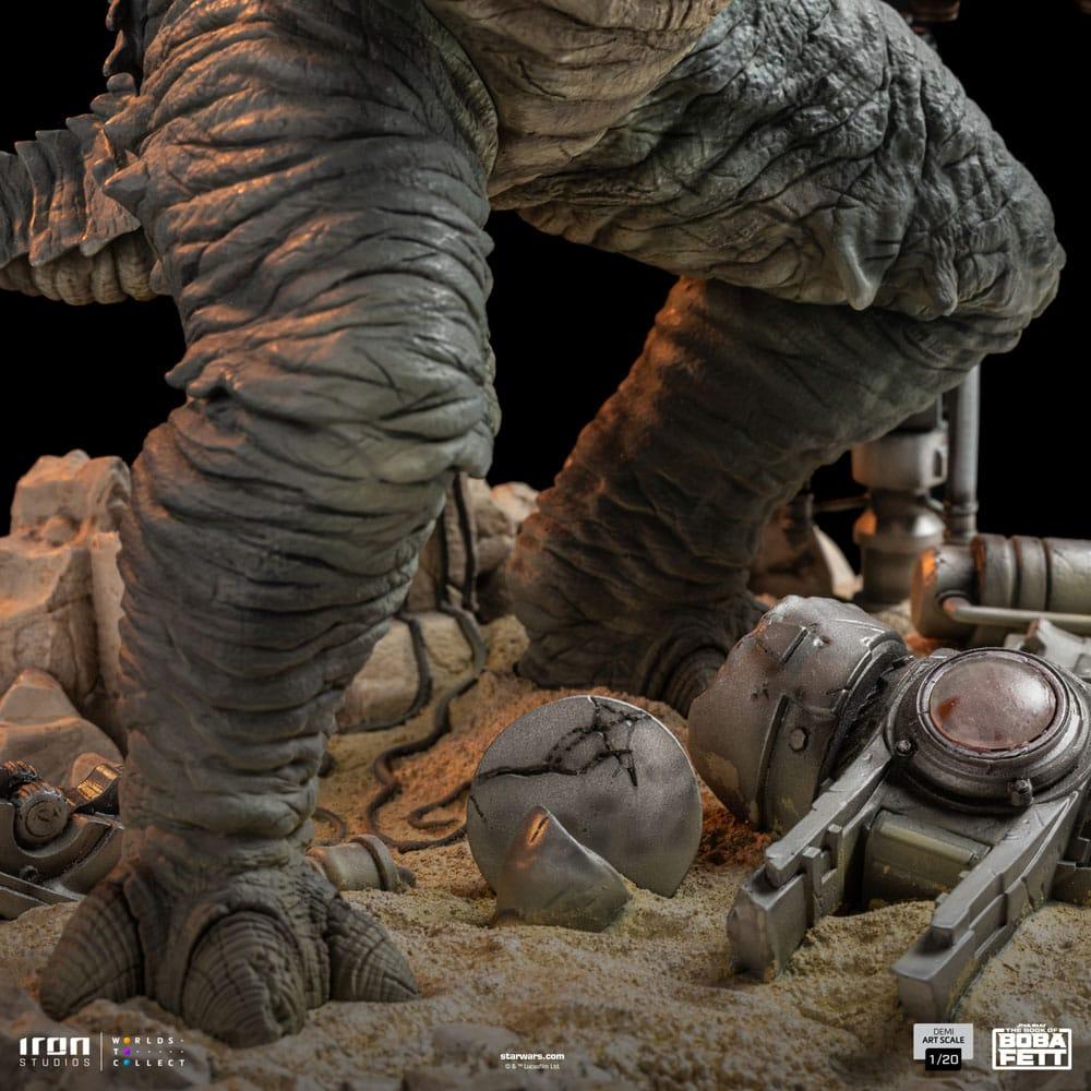 STAR WARS - Boba Fett & Rancor - Statue Demi Art Scale 1/20 38cm ...