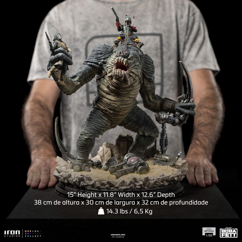 STAR WARS - Boba Fett & Rancor - Statue Demi Art Scale 1/20 38cm ...