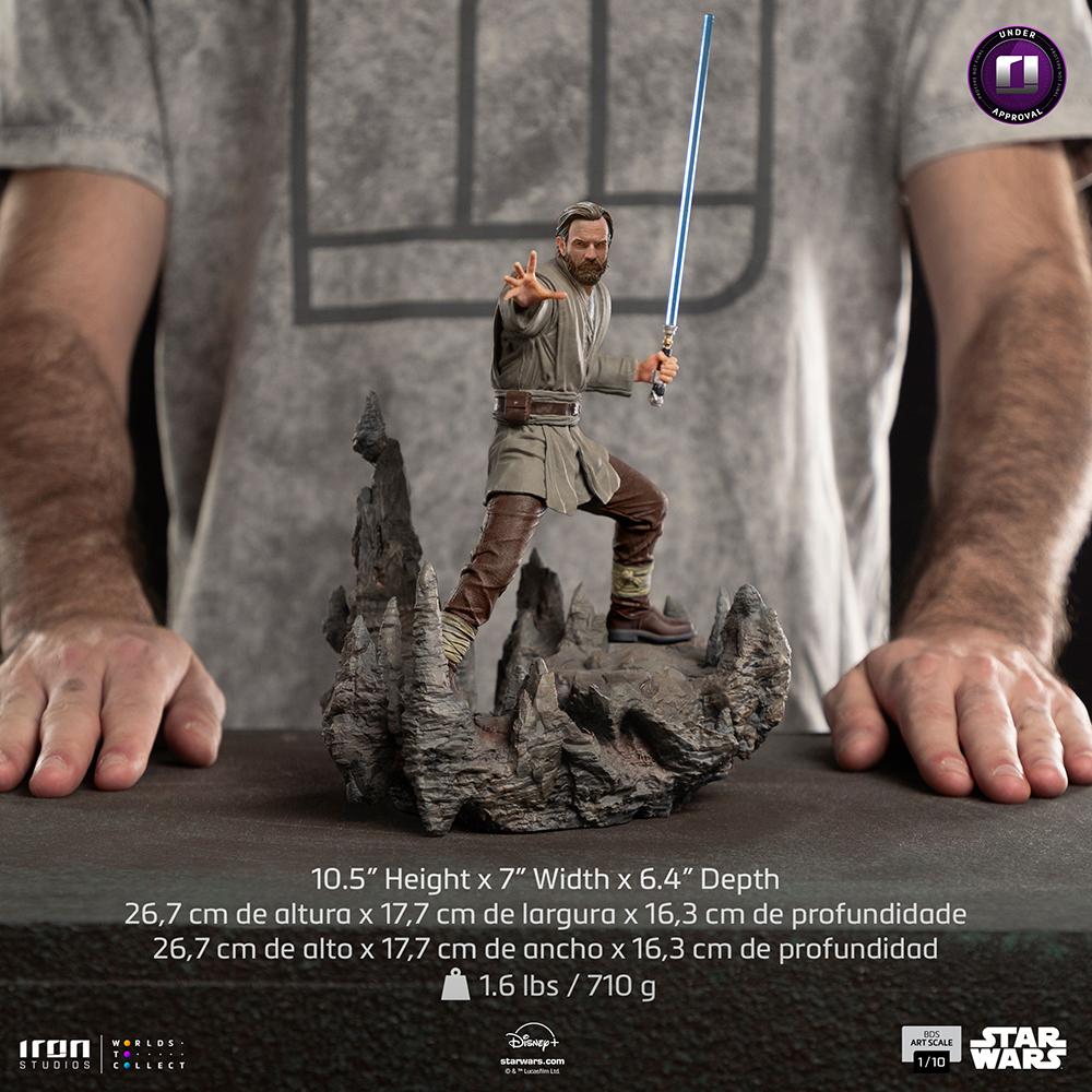 STAR WARS - Obi-Wan Kenobi - Statue BDS ArtScale 1/10 29.5cm ...