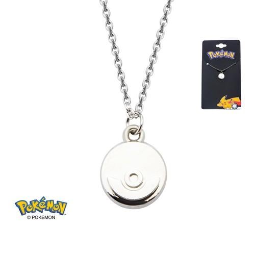 POKEMON - PokeBall Steel Necklace : ShopForGeek.com: Jewellery Pokemon