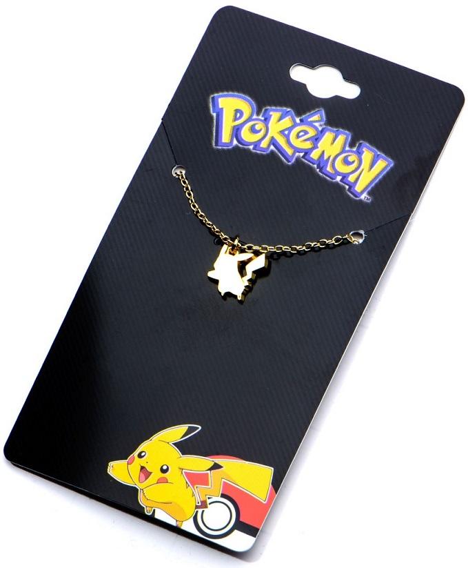 POKEMON - Pikachu Gold Necklace : ShopForGeek.com: Jewellery Pokemon