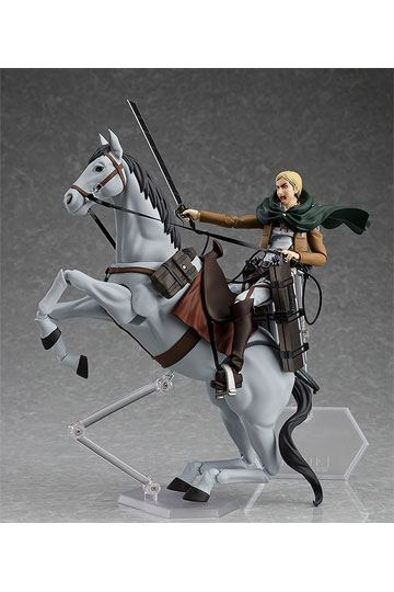 ATTACK ON TITAN - Erwin Smith - Action Figure Figma 15cm : ShopForGeek ...