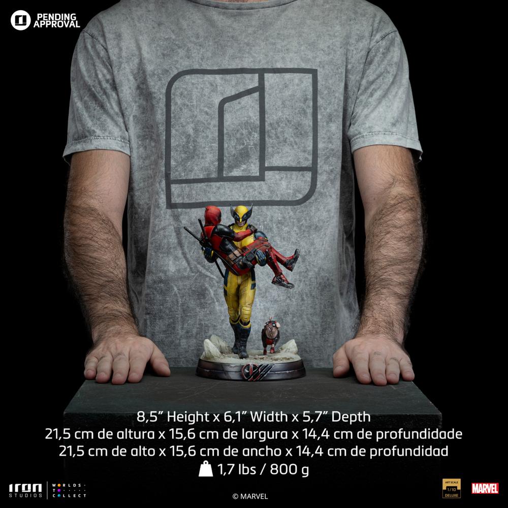 MARVEL - Deadpool and Wolverine - Statue Art Scale 1/10 Deluxe 21.5cm ...
